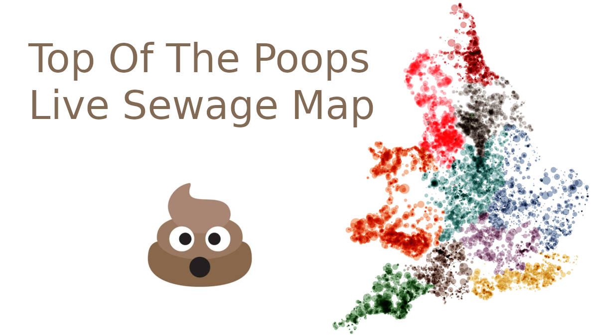 Top of the Poops - Sewage Overflows Right Now
