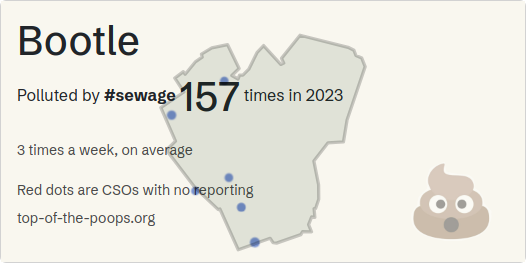 Top of the Poops | Constituency | Bootle| Polluted by United Utilities Top of the Poops | Constituency | Bootle| Polluted by United Utilities