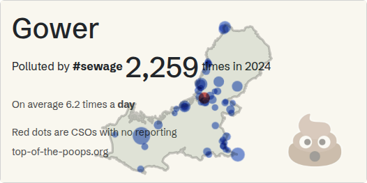 Top of the Poops | Constituency | Gower| Polluted by Dwr Cymru Welsh Water