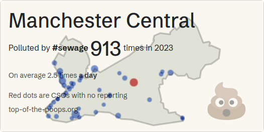 Top of the Poops | Constituency | Manchester Central| Polluted by ...