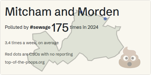 Top of the Poops | Constituency | Mitcham and Morden| Polluted by ...