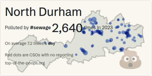 Top of the Poops | Constituency | North Durham| Polluted by ...