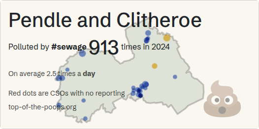 Top of the Poops | Constituency | Pendle and Clitheroe| Polluted by ...