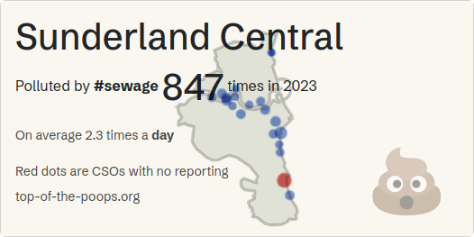 Top of the Poops | Constituency | Sunderland Central| Polluted by ...
